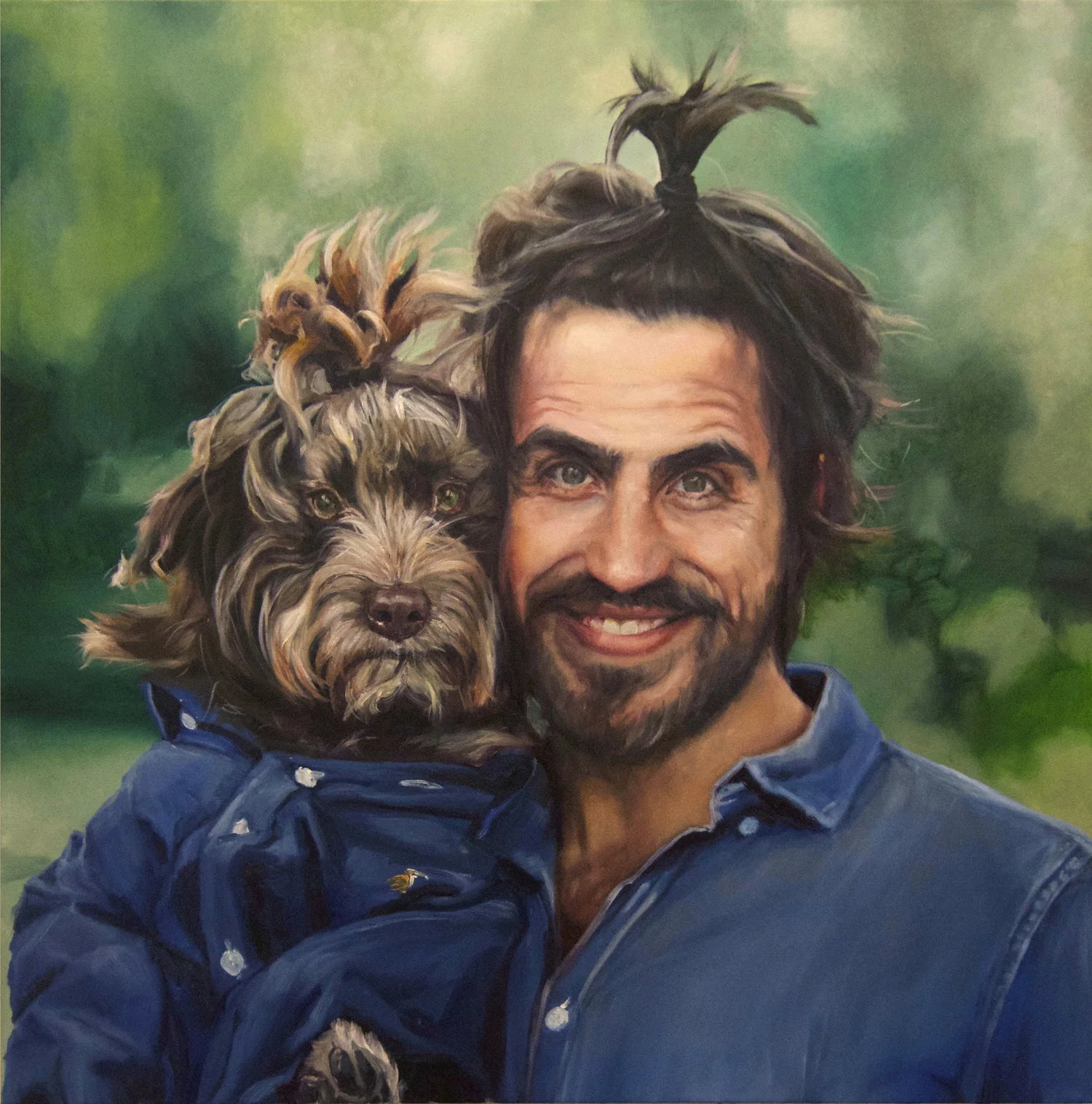 Huund | Dog Portraits | Commissioned Pet Paintings | Custom Oil ...