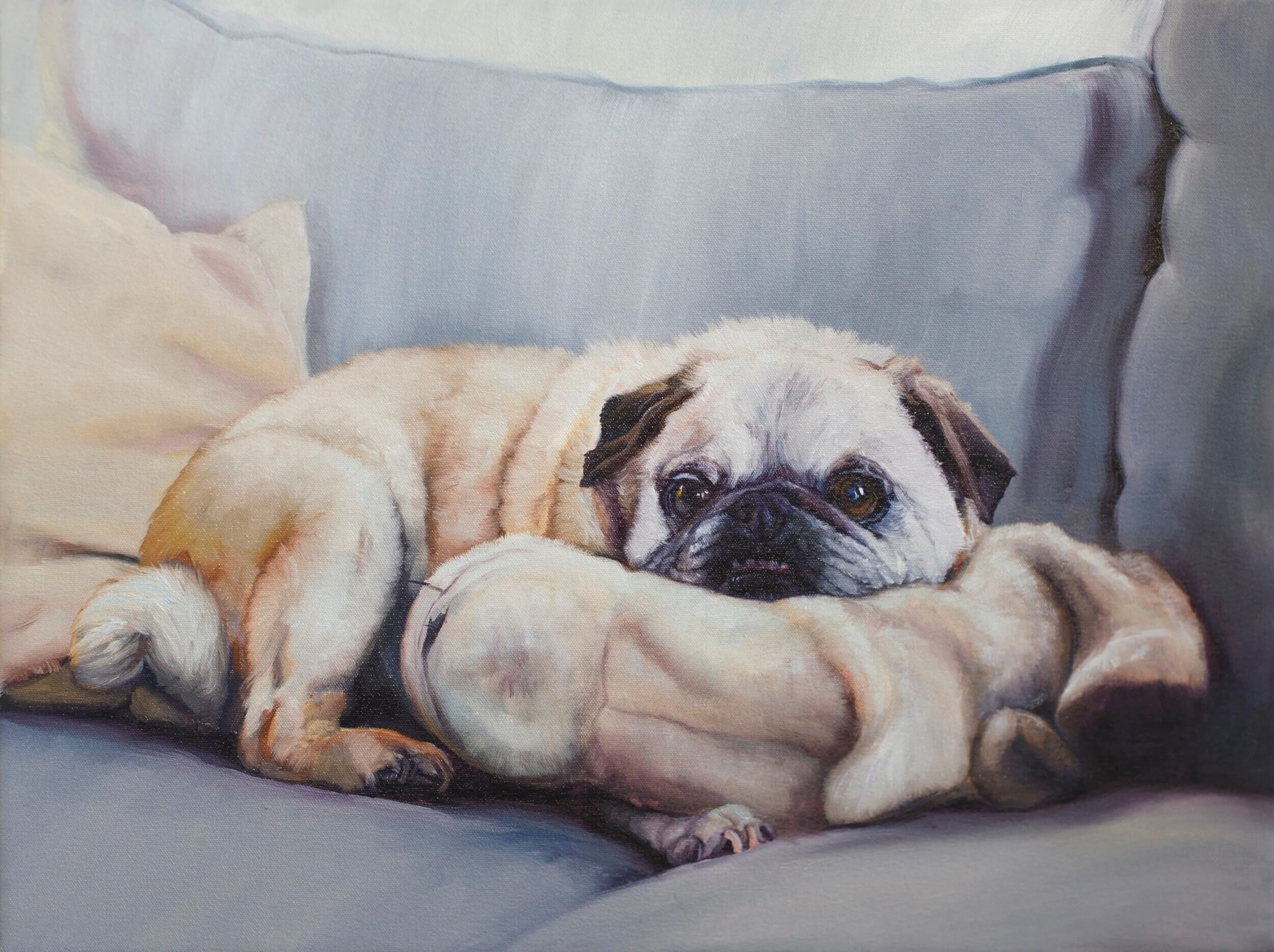 Huund | Dog Portraits | Commissioned Pet Paintings | Custom Oil ...