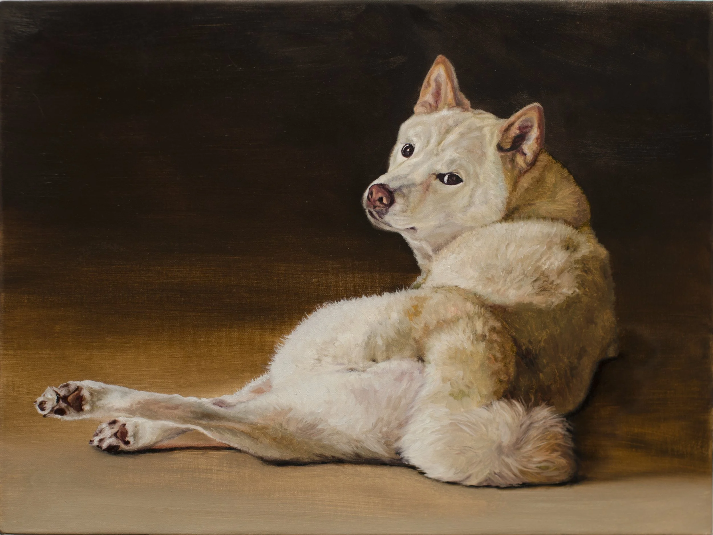 How To Paint A Dog