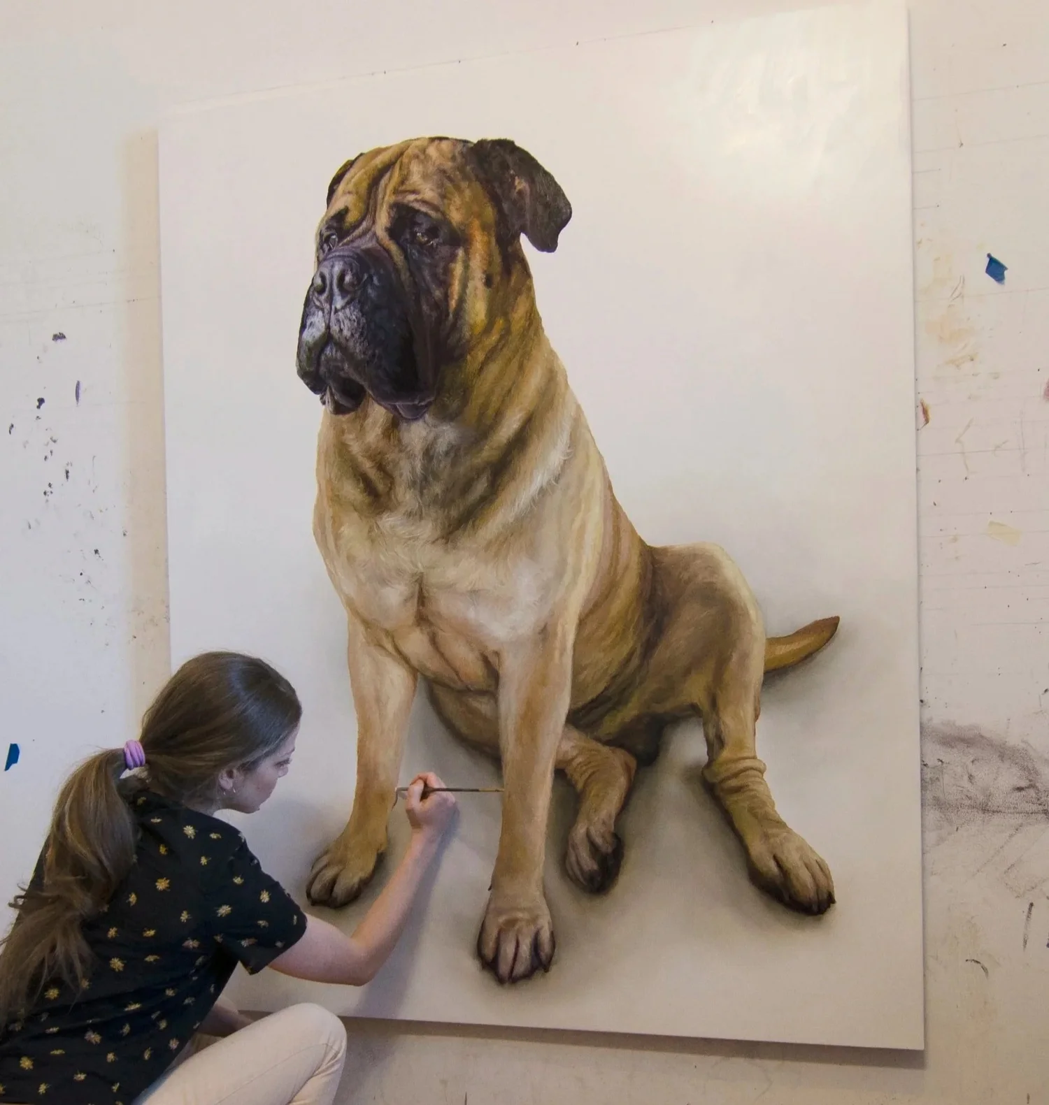 Huund | Dog Portraits | Commissioned Pet Paintings | Custom Oil ...