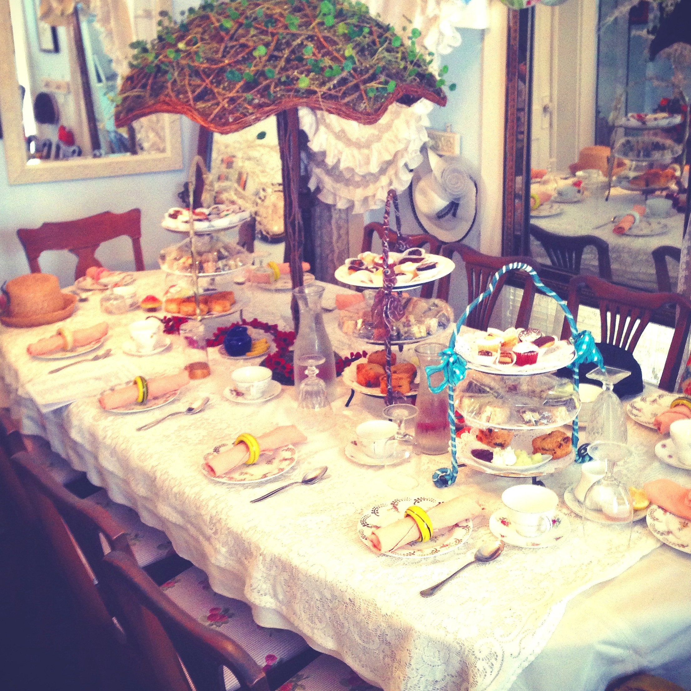 See inside the teahouse — Serenity Tea House & Cafe