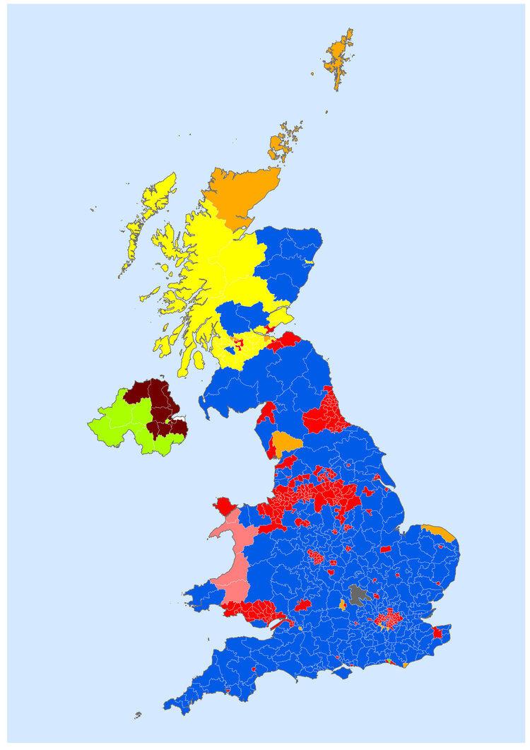 Eleven Ways To Map A General Election Resource Centre Esri Uk And Ireland
