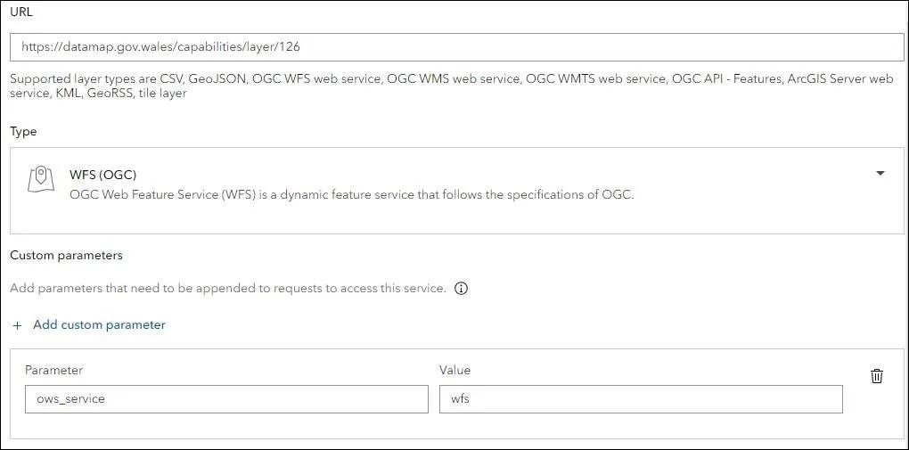 OGC Services and Custom Parameters — CommunityHub