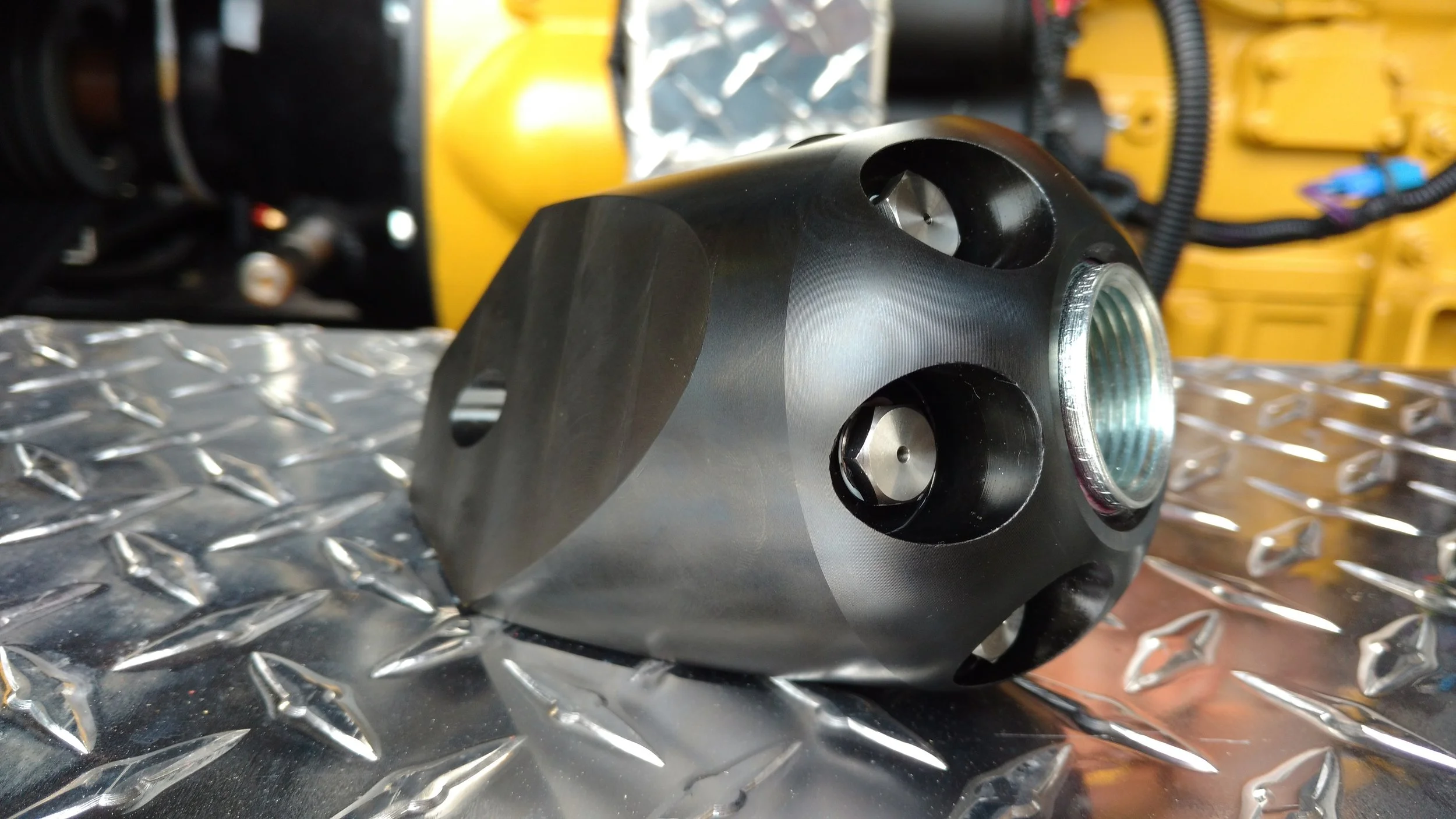 Chisel Nozzle — Red Dawg Sewer Cleaning Nozzles