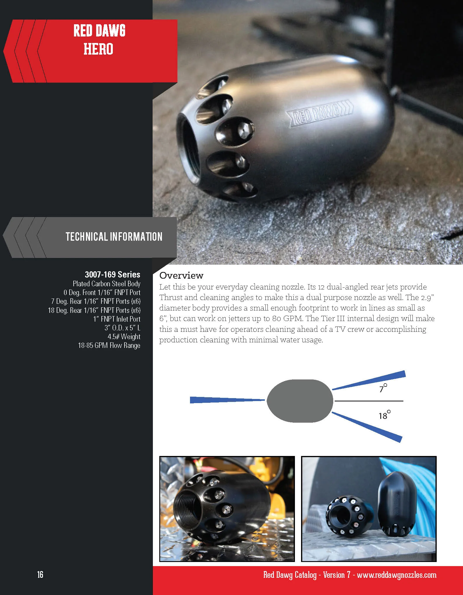 Red Dawg Nozzle & Accessories Catalog — Red Dawg Sewer Cleaning Nozzles