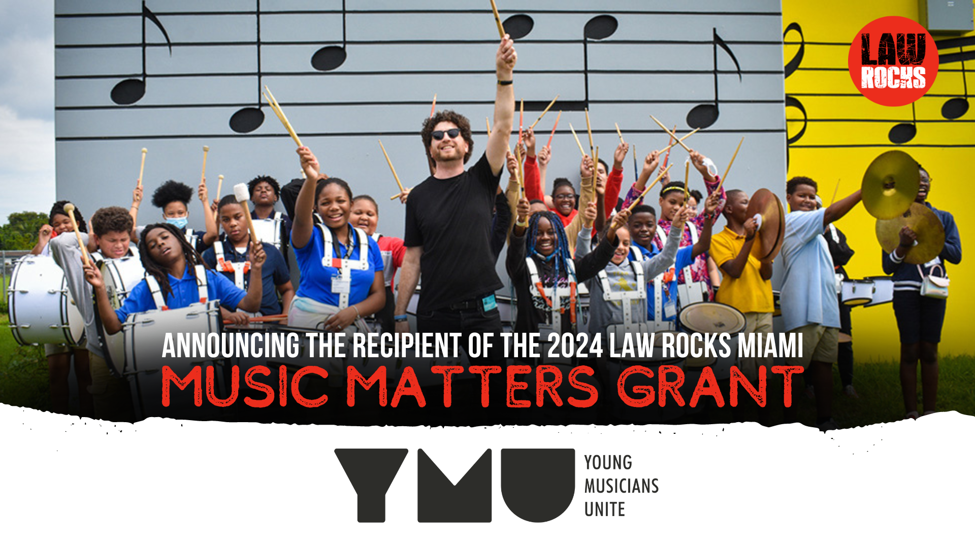 Nonprofit Spotlight: Checking in with Young Musicians Unite, Law Rocks Miami - Returning Music ...