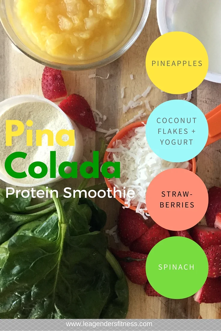 Pina Colada Protein Smoothie — Lea Genders Fitness