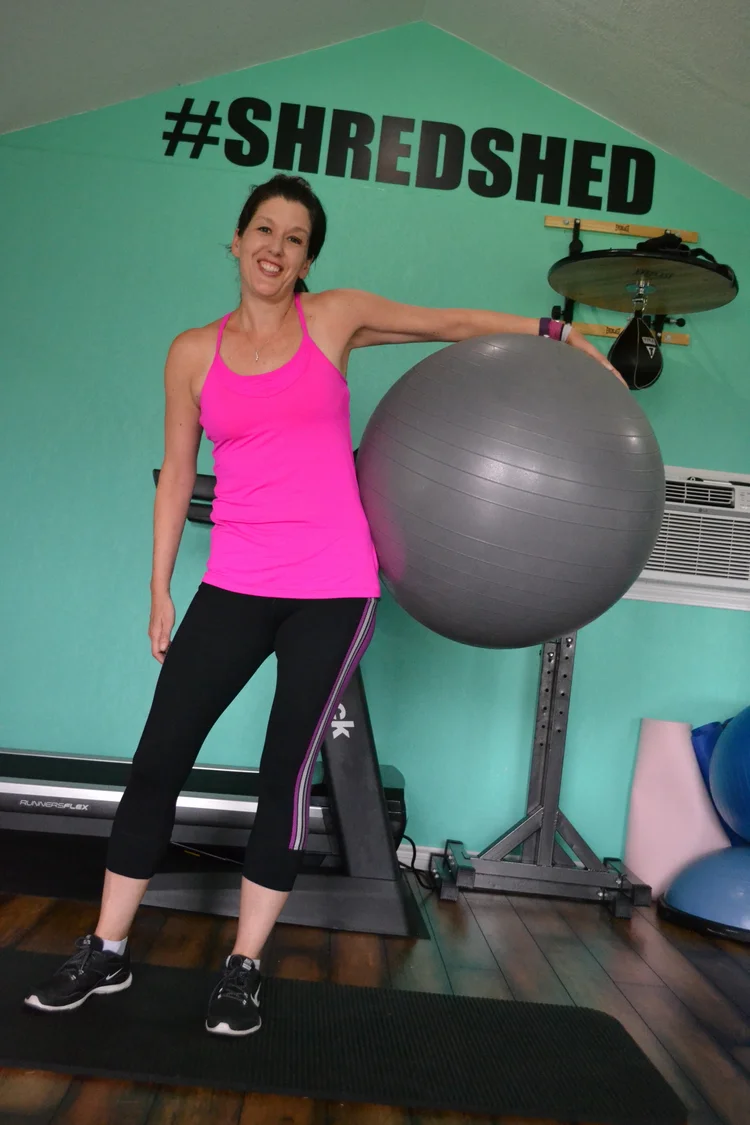 FULL BODY STABILITY BALL CIRCUIT WORKOUT — Lea Genders Fitness