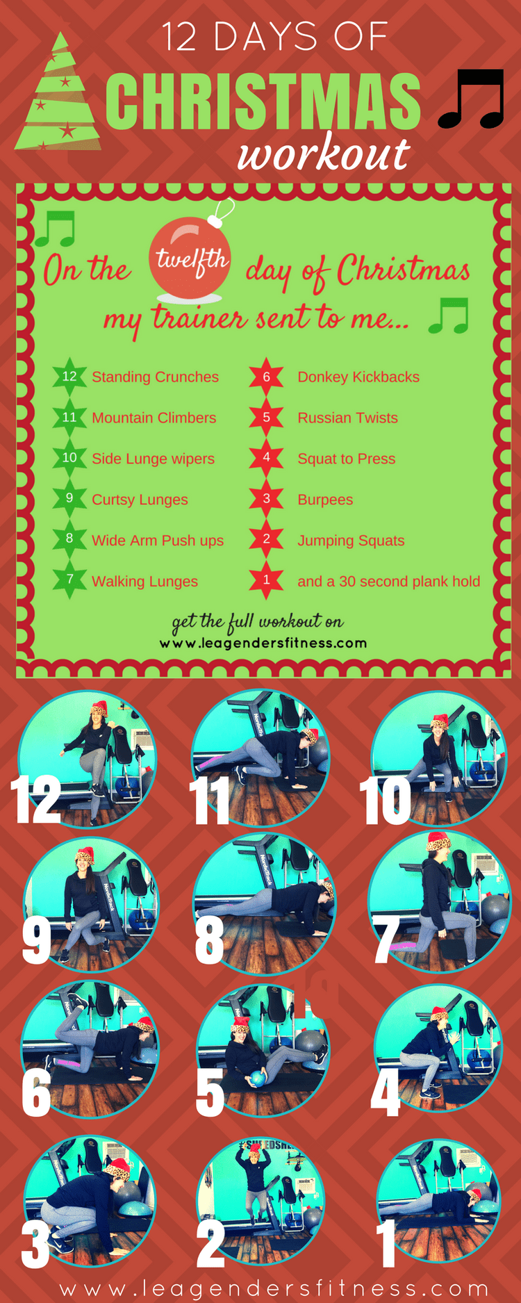 3 Holiday Themed Workouts to Get You Through The Holidays — Lea Genders ...