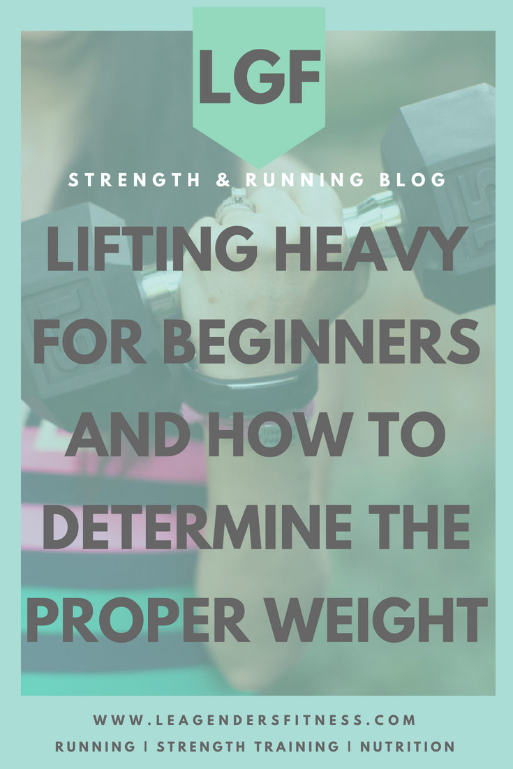 Lifting Heavy for Beginners and How to Determine the Proper Weight For ...
