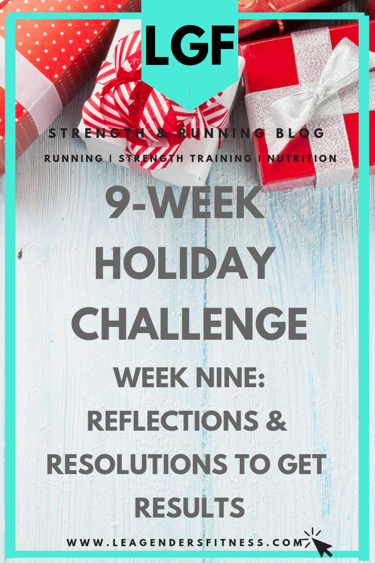 Holiday Challenge Week Nine: Reflections and Resolutions to Get Results ...