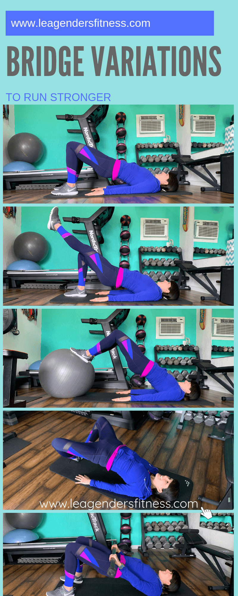 Bridge Variations and Progressions to Run Stronger — Lea Genders Fitness