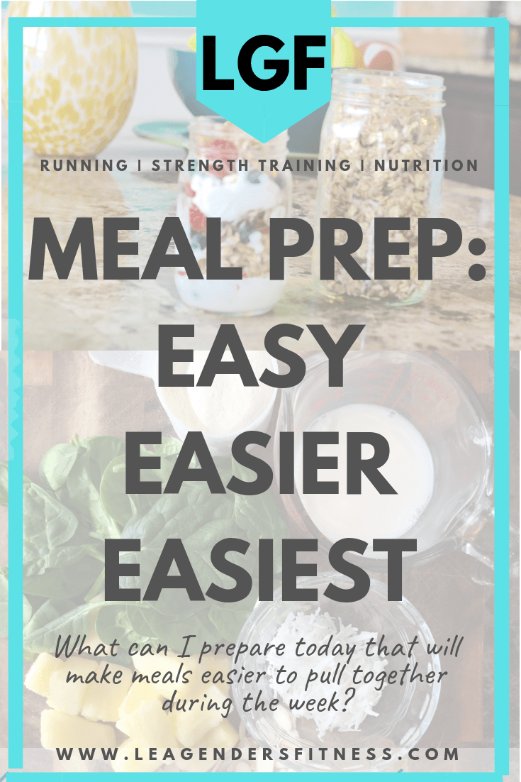 Meal Prep: Easy, Easier, Easiest — Lea Genders Fitness