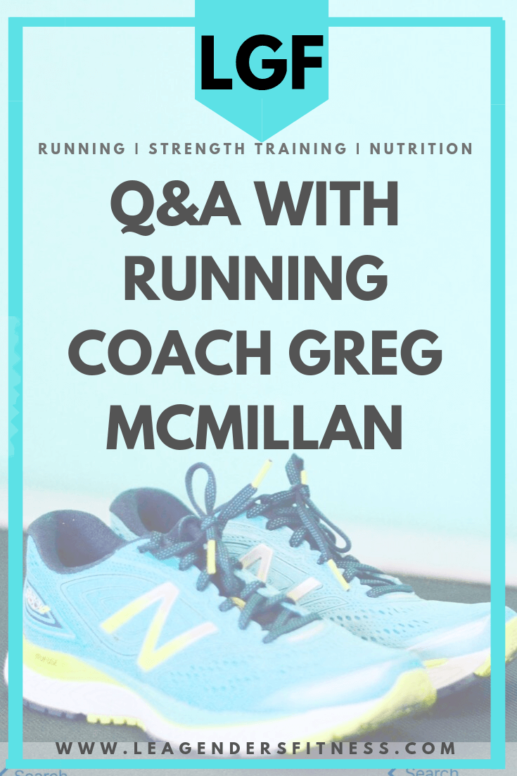 UCAN and I Can Too: Q&A in Dallas with Greg McMillan, Running Coach ...