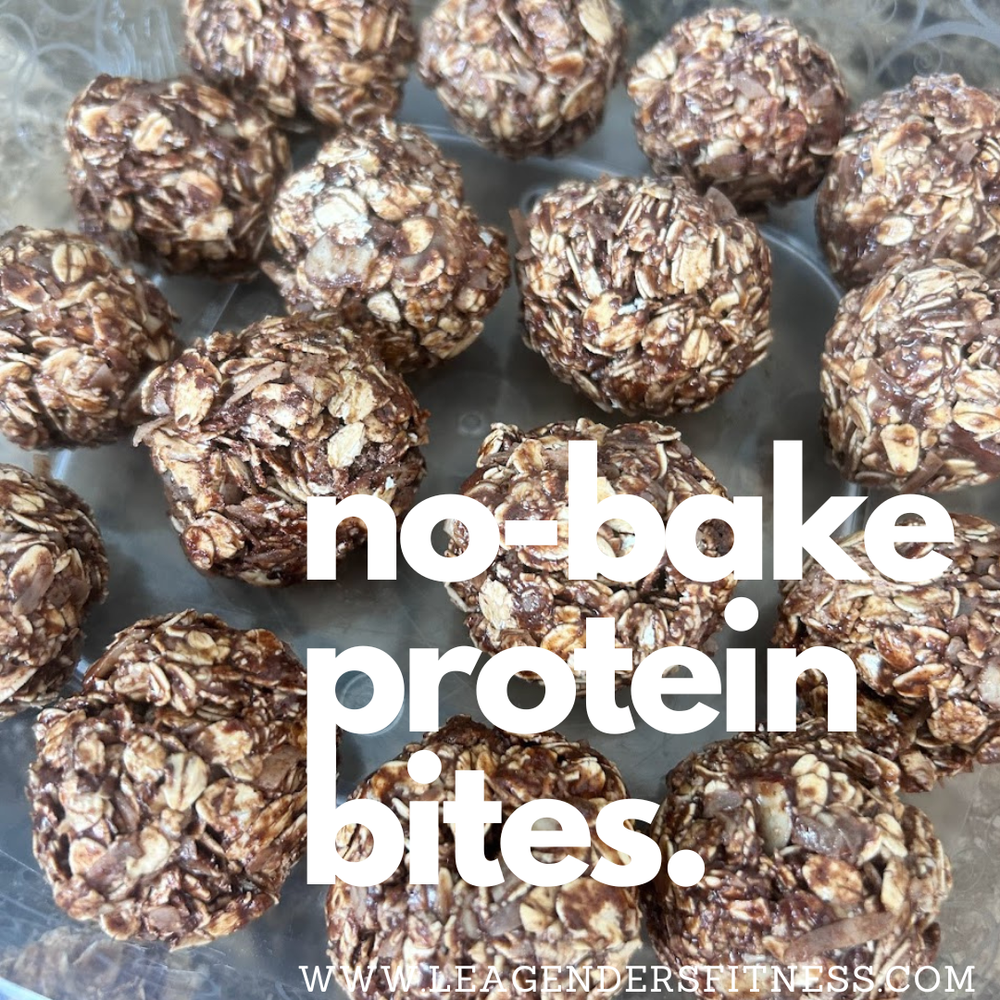 Easy No-Bake Protein Bites — Lea Genders Fitness