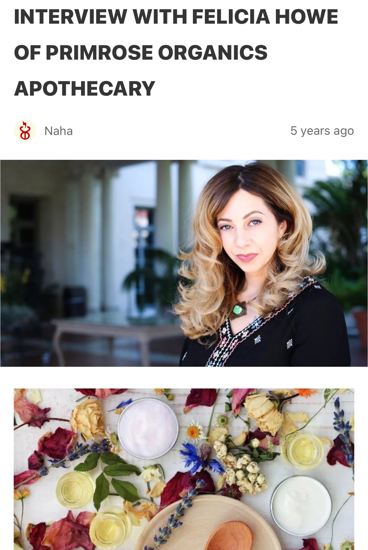 Primrose Apothecary Flower Essences