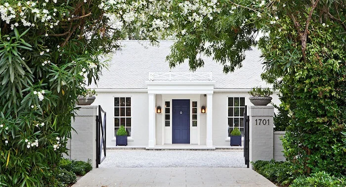Exteriors: For the Love of a Blue Front Door — The Pink Pagoda