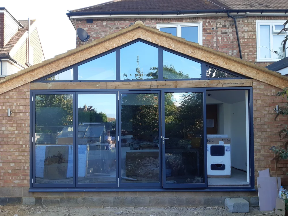 A-Frame extension almost completed