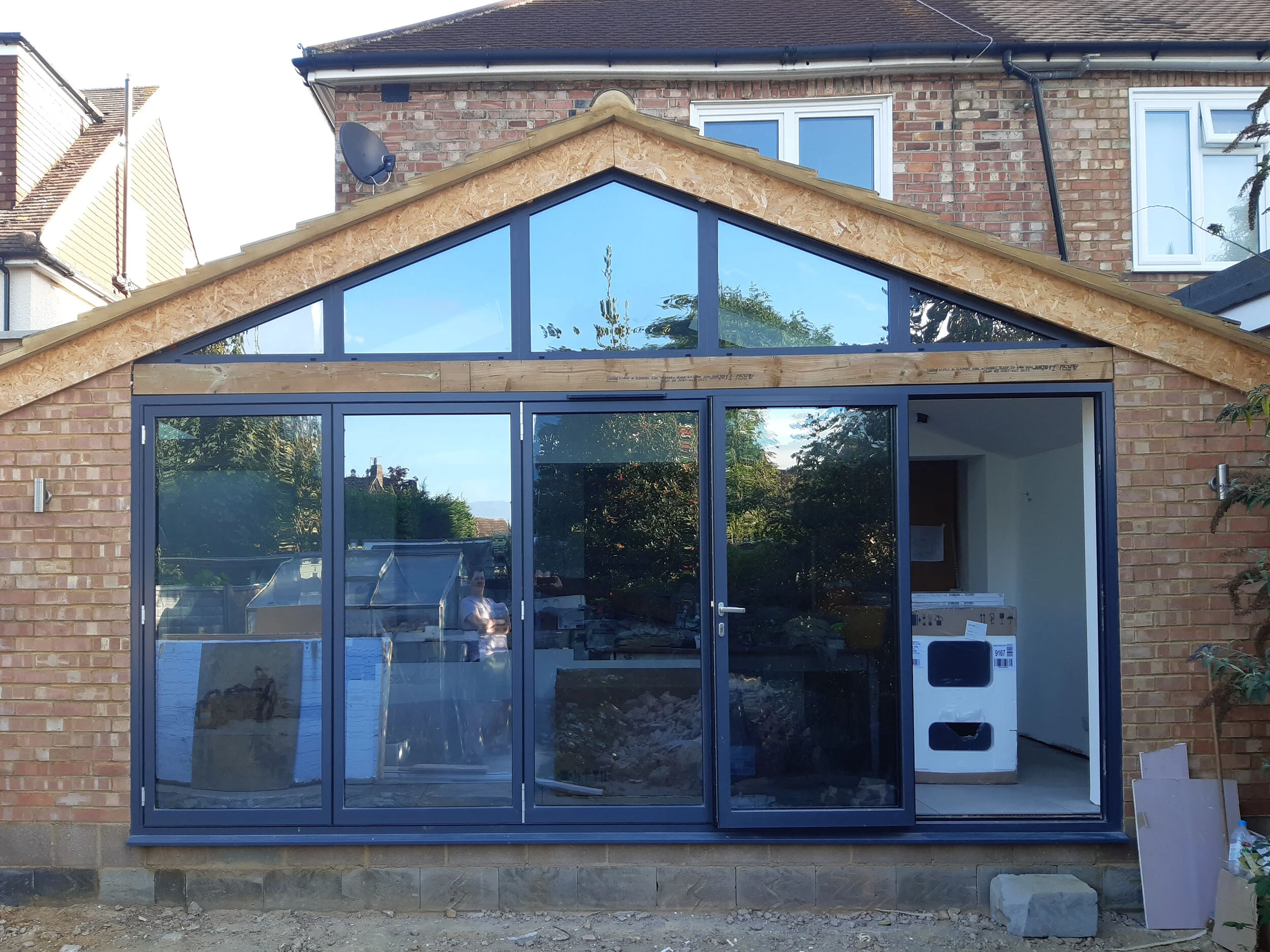 A-Frame extension almost completed