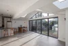 Spacious and bright A-frame house extension completed