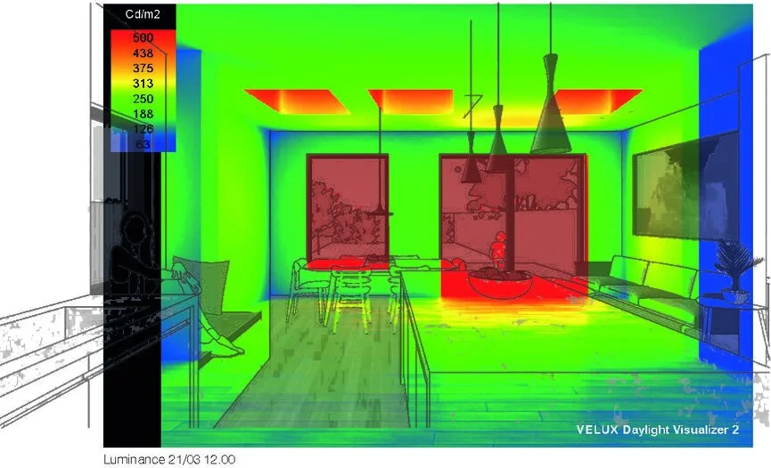 Daylight analysis for a rear extension in Kingston