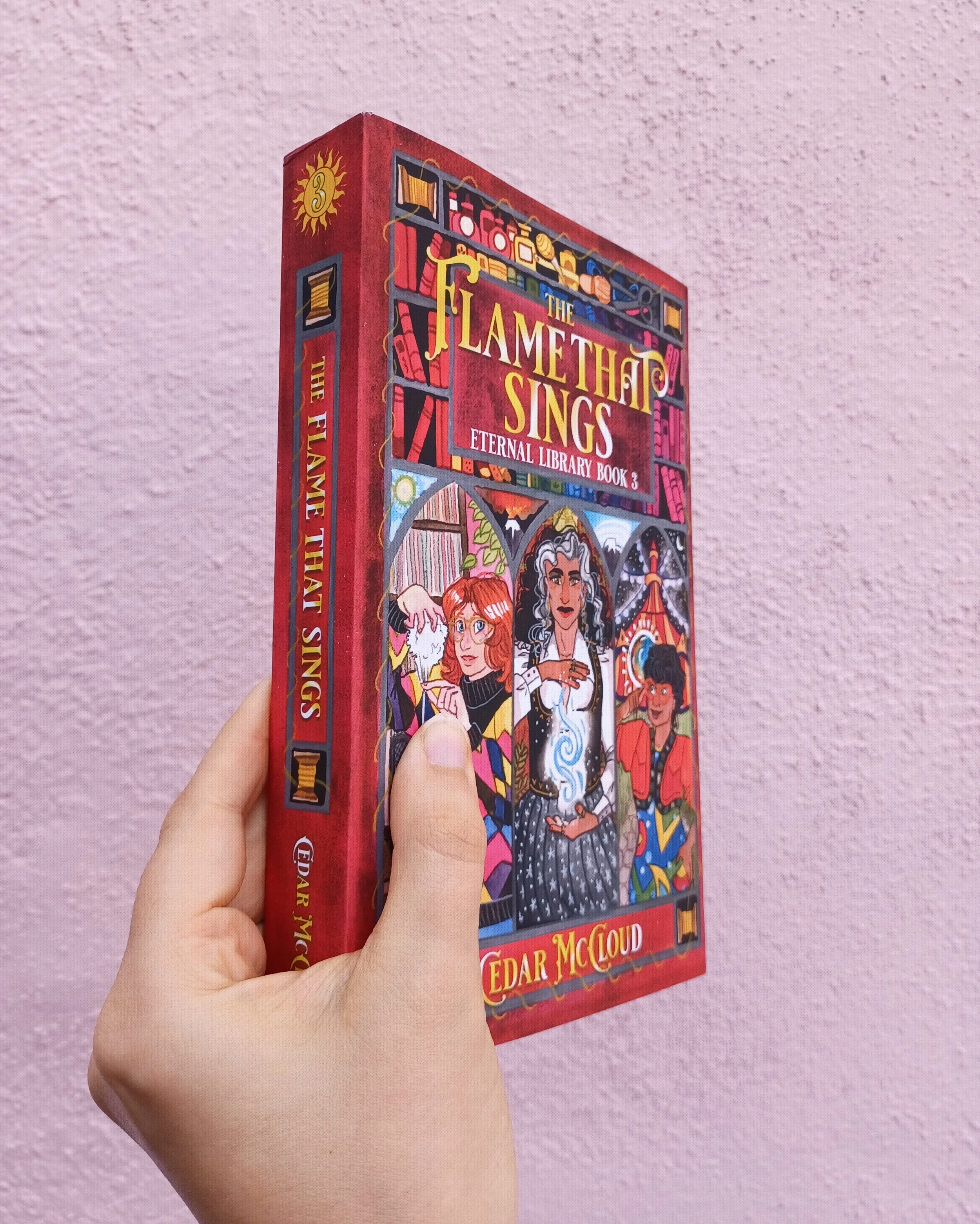 Book Hearted Linocut Print — Numinous Spirit Press