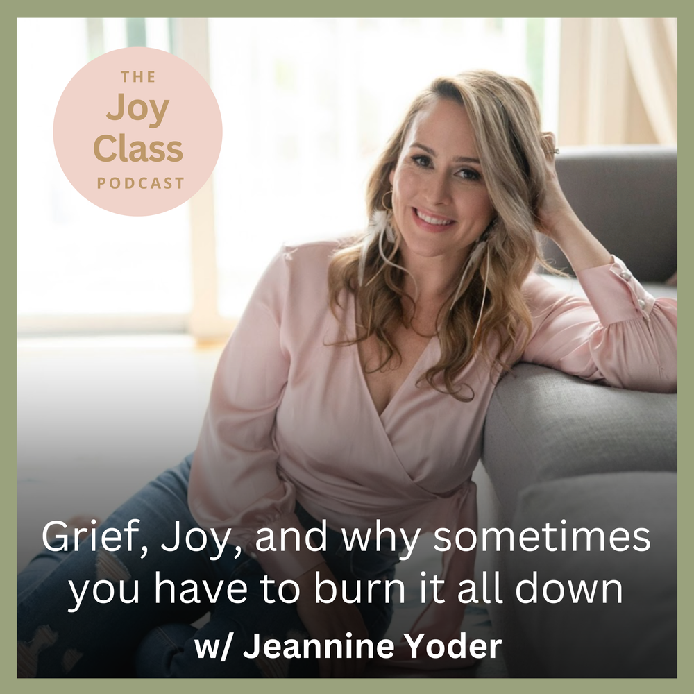16 - Grief, Joy, and Why Sometimes You Have To Burn It All Down with ...