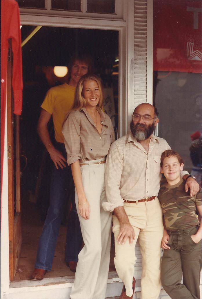 Heather Brindle Wolfe remembers life under sail. — Class of 1975