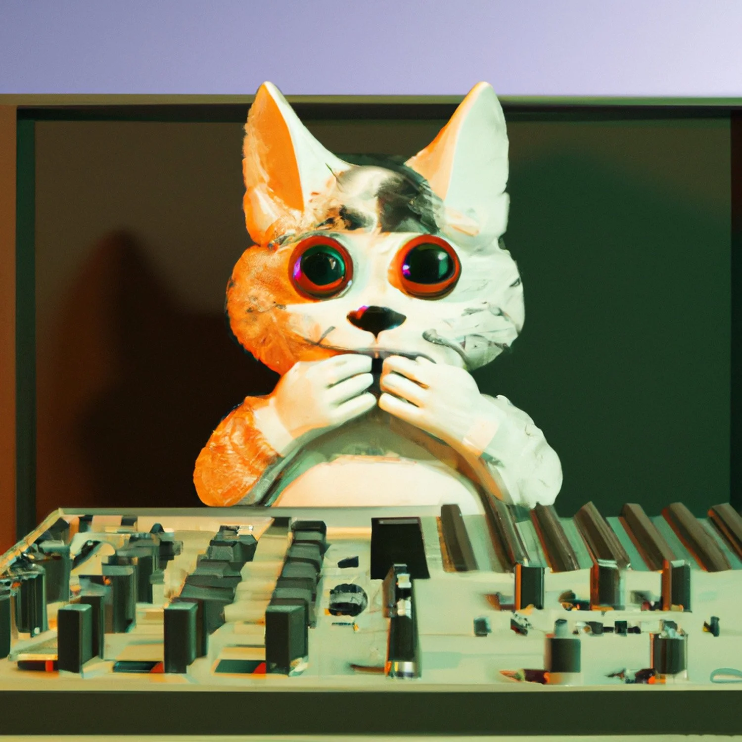 SYNTH CATS 1 — Allison Tanenhaus