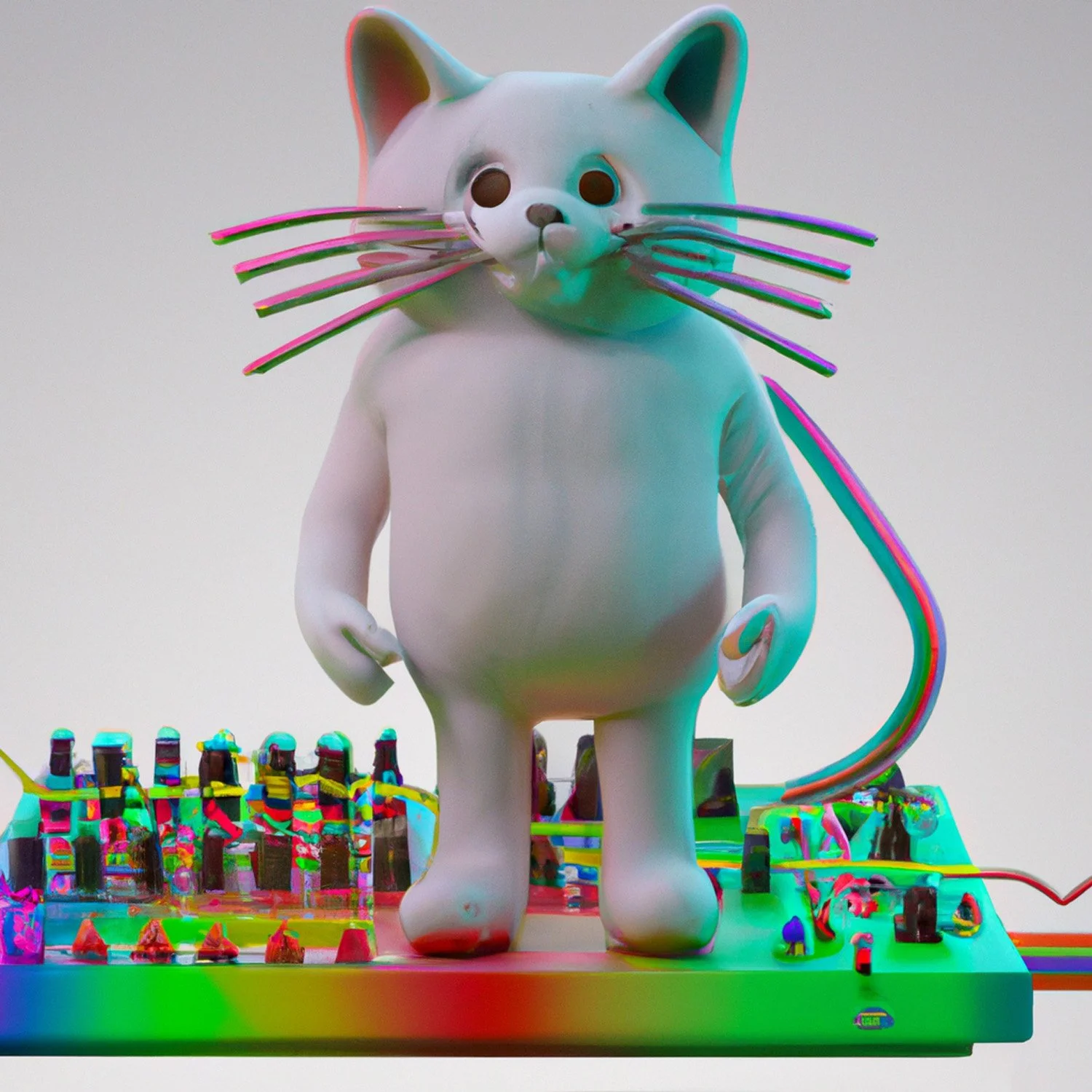SYNTH CATS 1 — Allison Tanenhaus