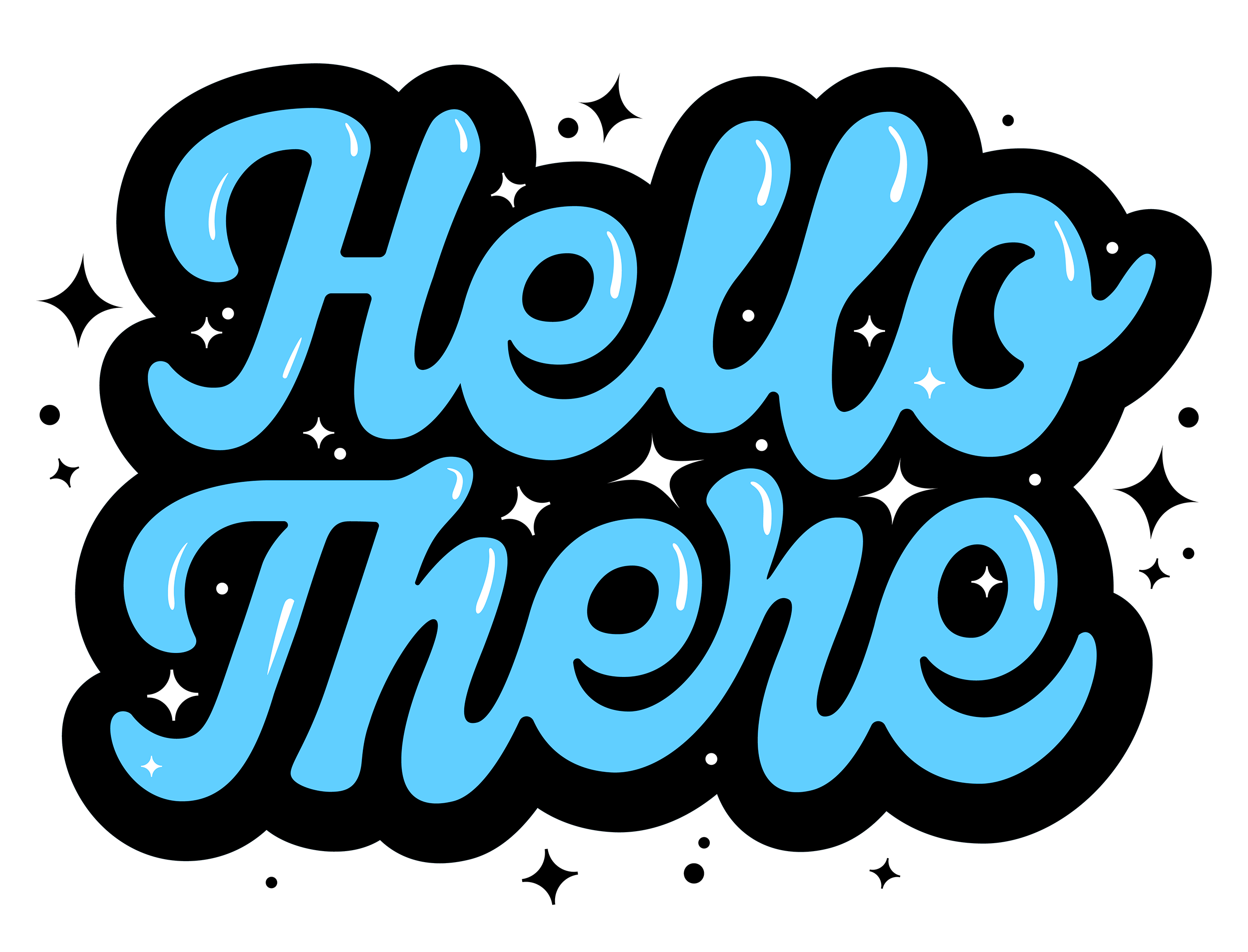 Lettering — Kyle Letendre