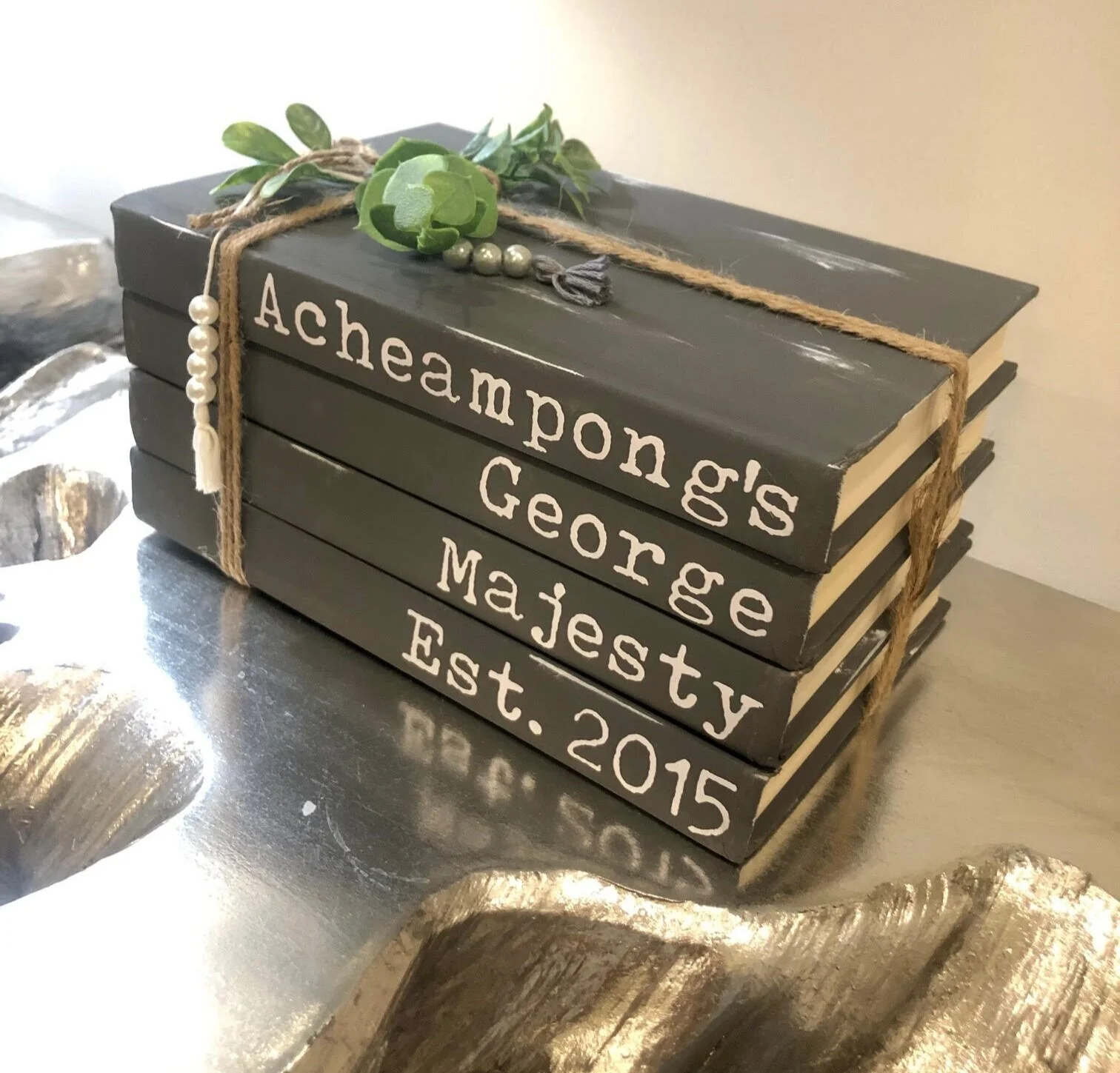 Custom Book Stacks - Perfectly Personalized - Majesty Acheampong