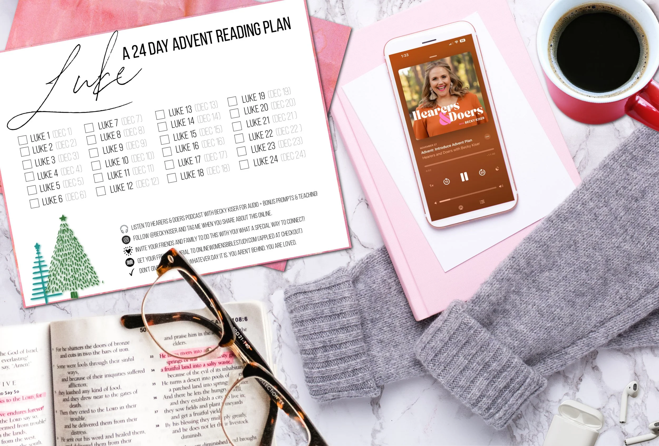 Luke Advent Reading Plan — Becky Kiser