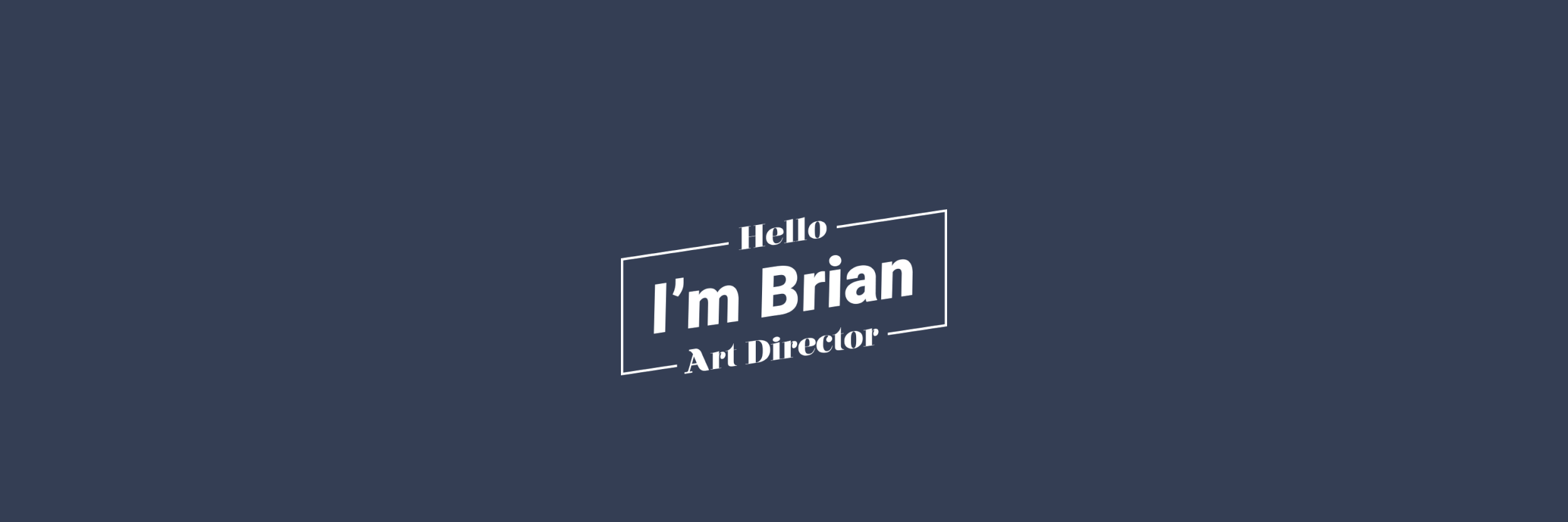 Hello I'm Brian 👋