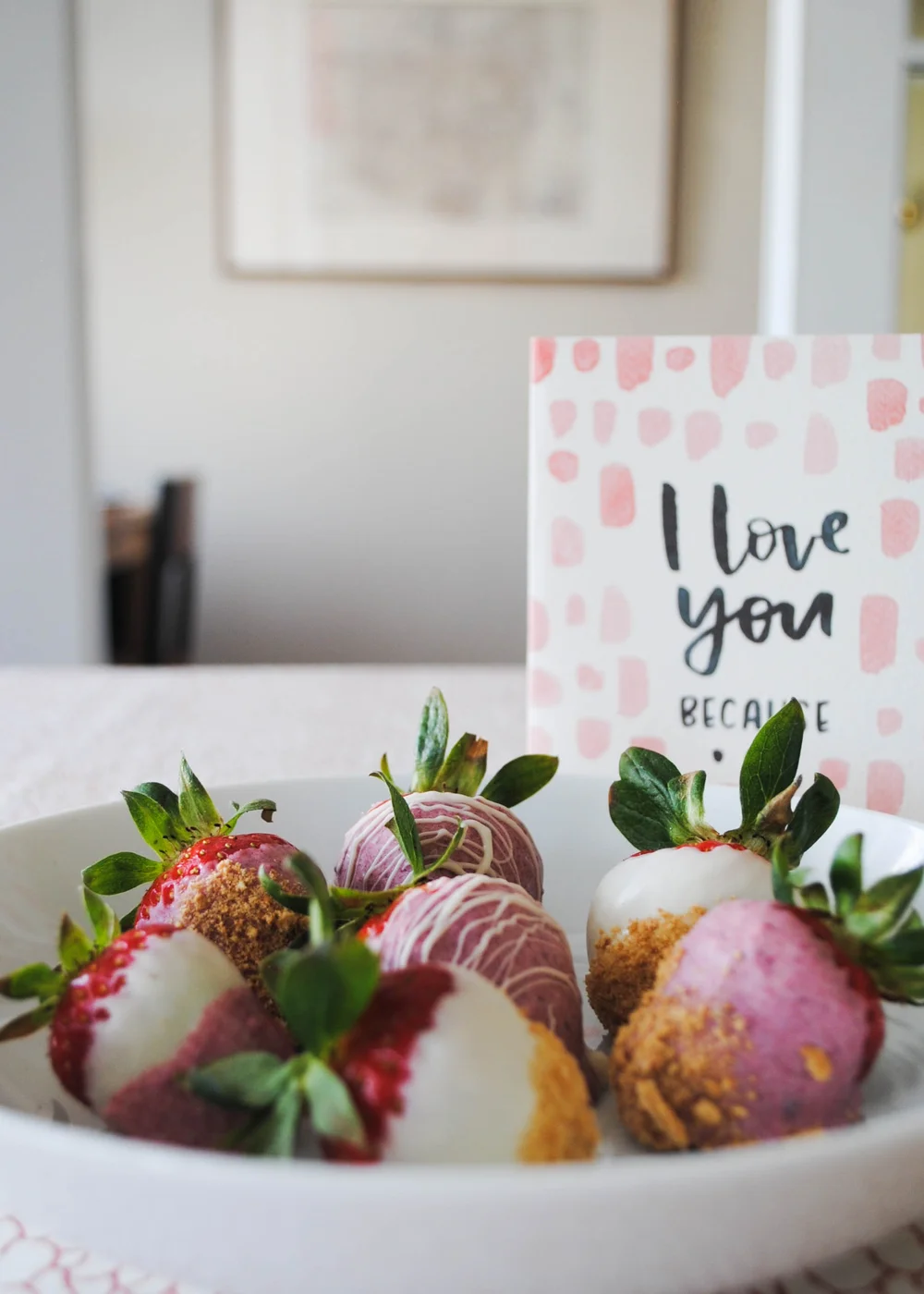Valentine's Day Chocolate Covered Strawberries — Eat Cho Food