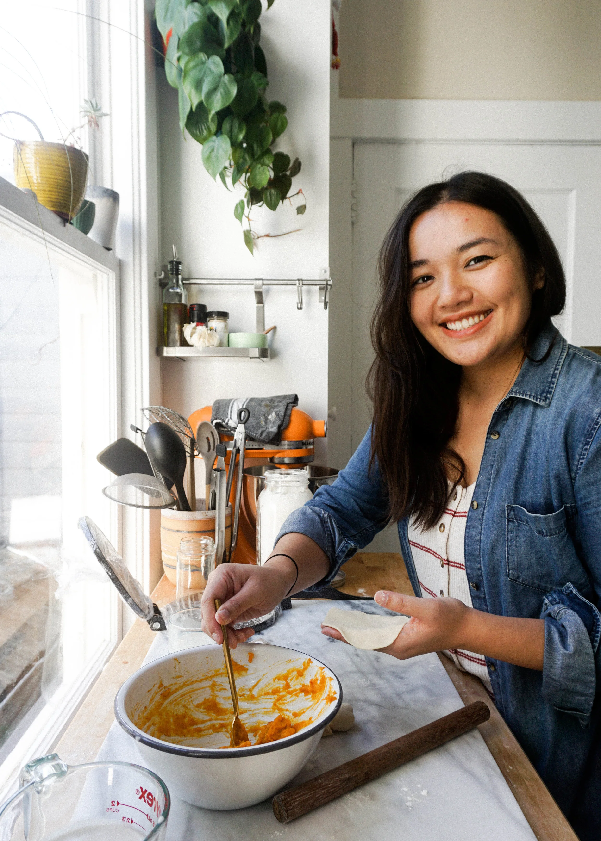 Pumpkin Curry Dumplings — Eat Cho Food