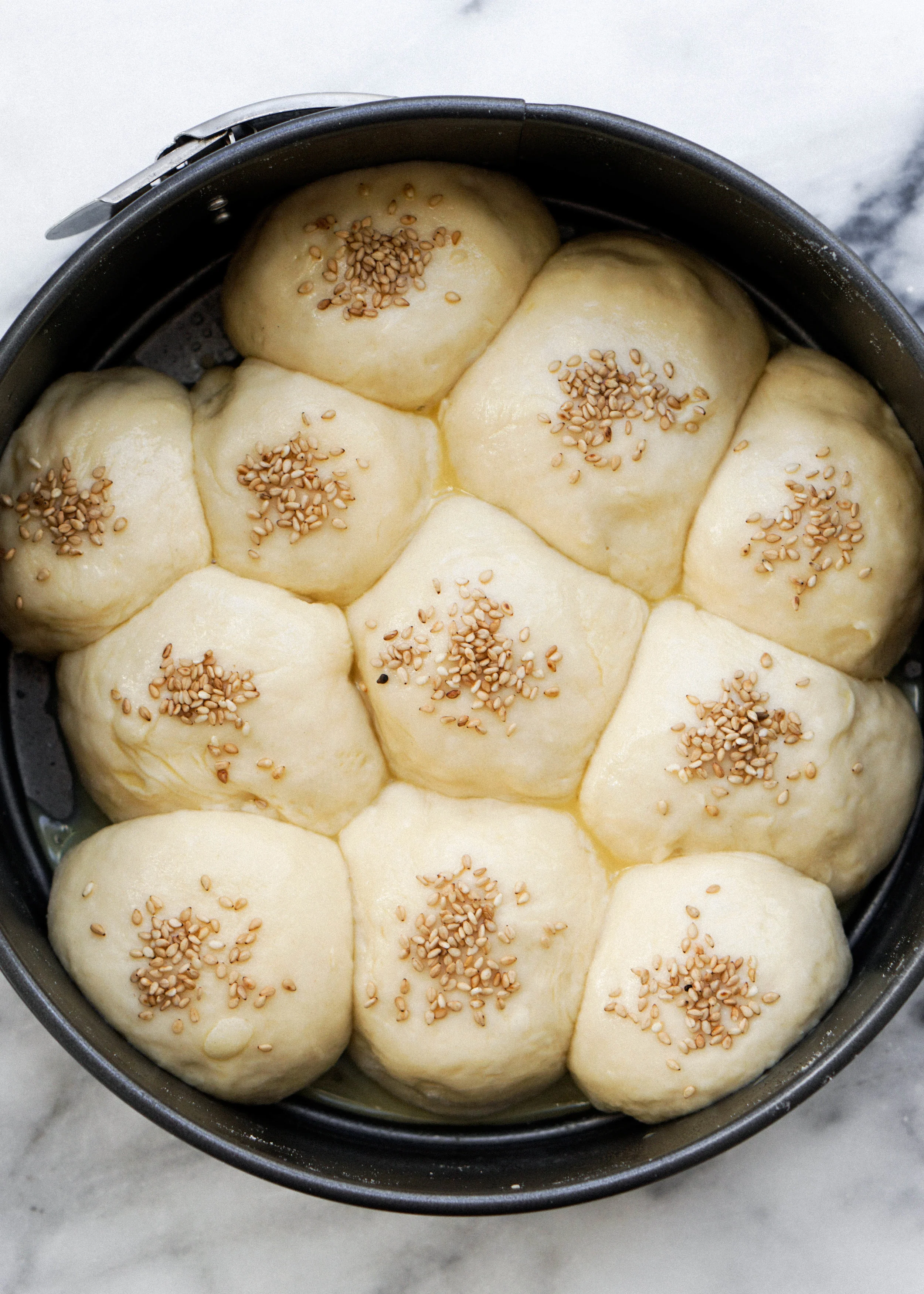 Pull Apart Coconut Buns — Eat Cho Food