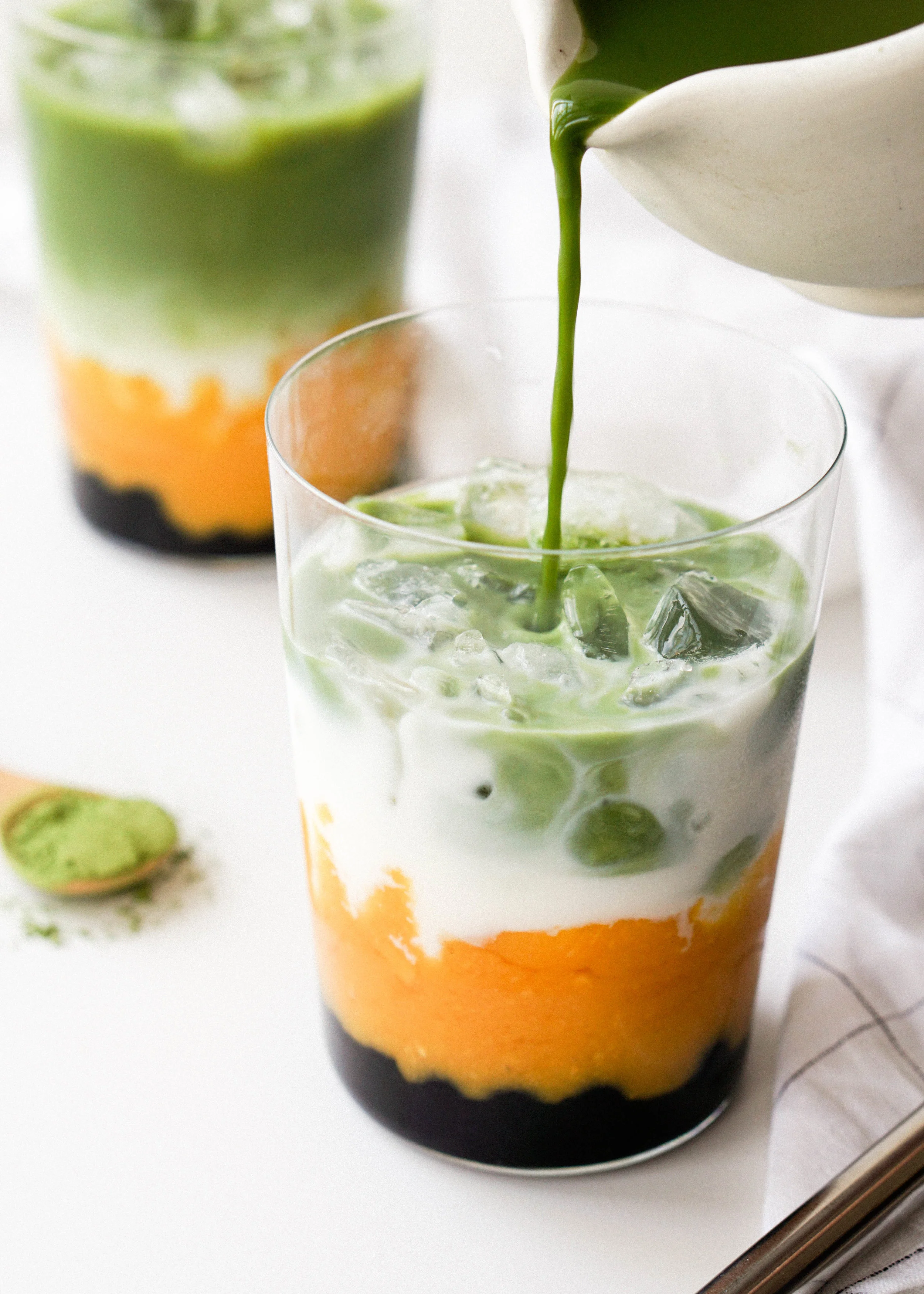 Mango Matcha Boba — Eat Cho Food