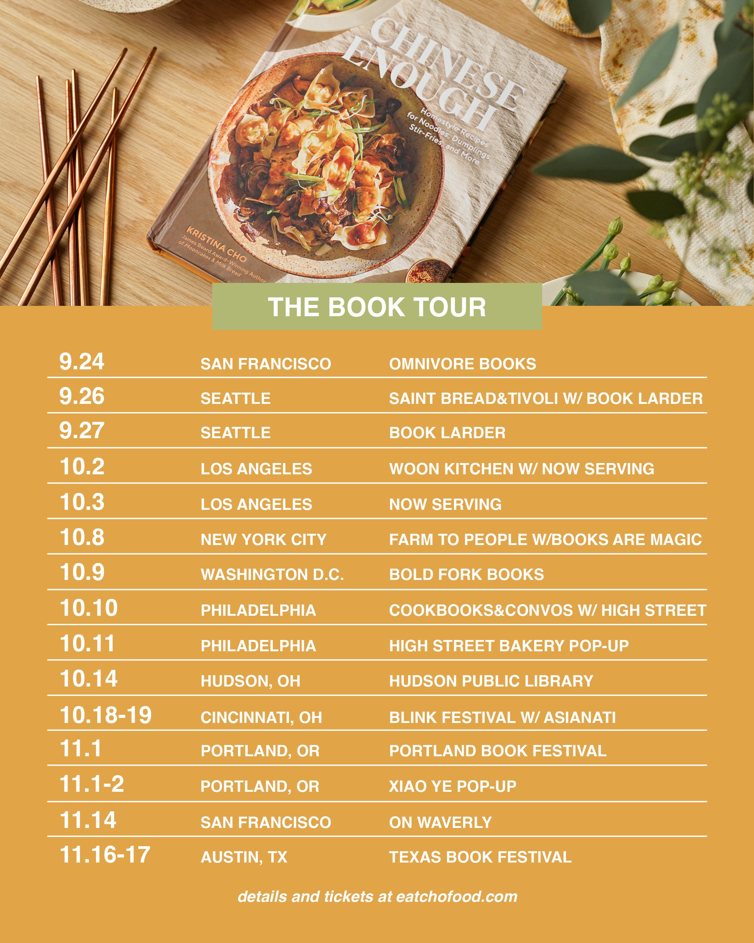 Book Tour