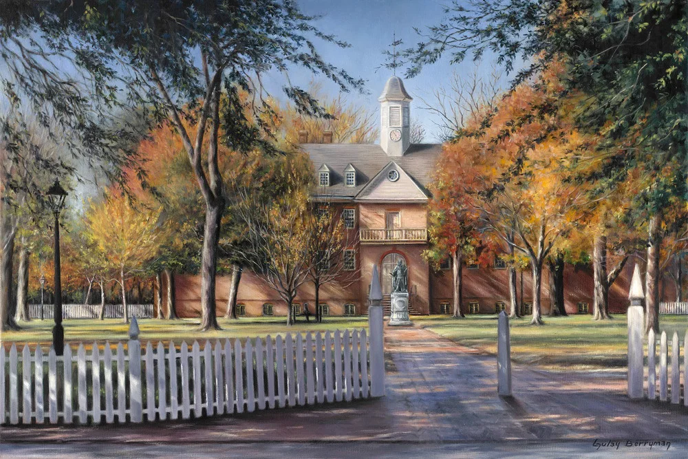 The Wren Building, College of William & Mary — Williamsburg Art Gallery