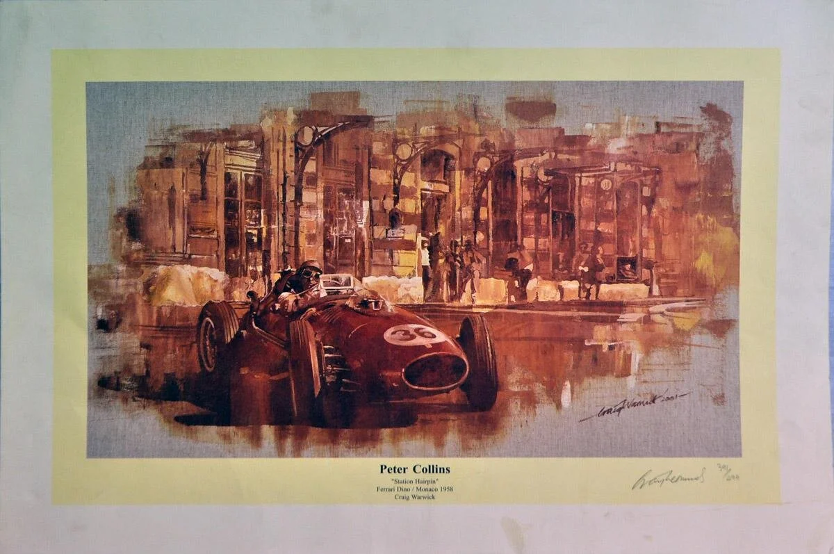 Michael Schumacher (Ferrari) at La Rascasse corner, Monaco (photo ...