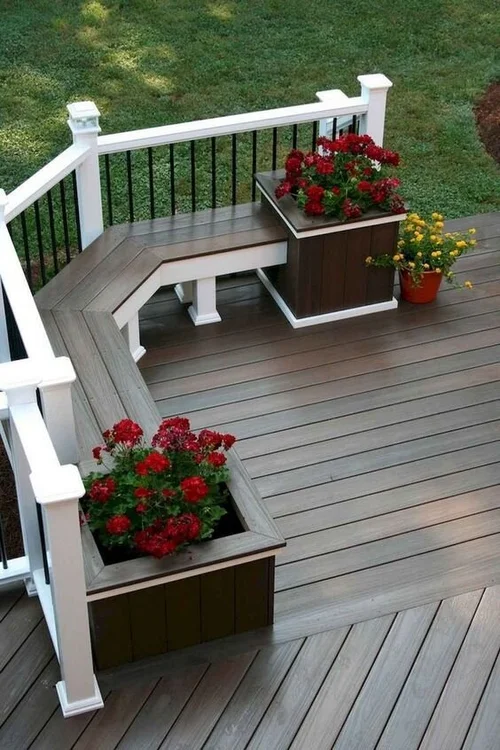 Attractive Veranda Decking Designs Ideas