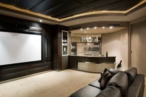 30 Modern Media Room Ideas and Designs — RenoGuide - Australian ...