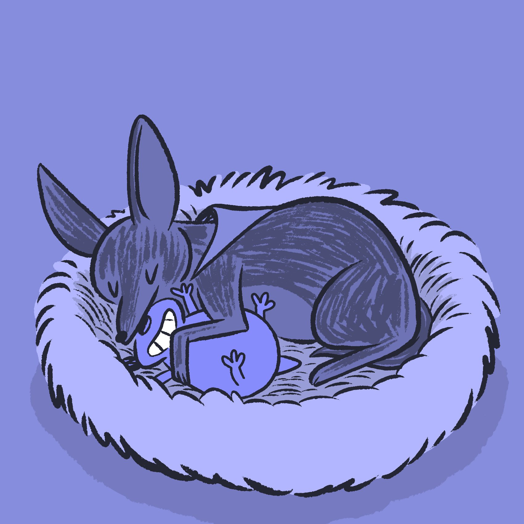 Fire Wolf Adventure Time Plush