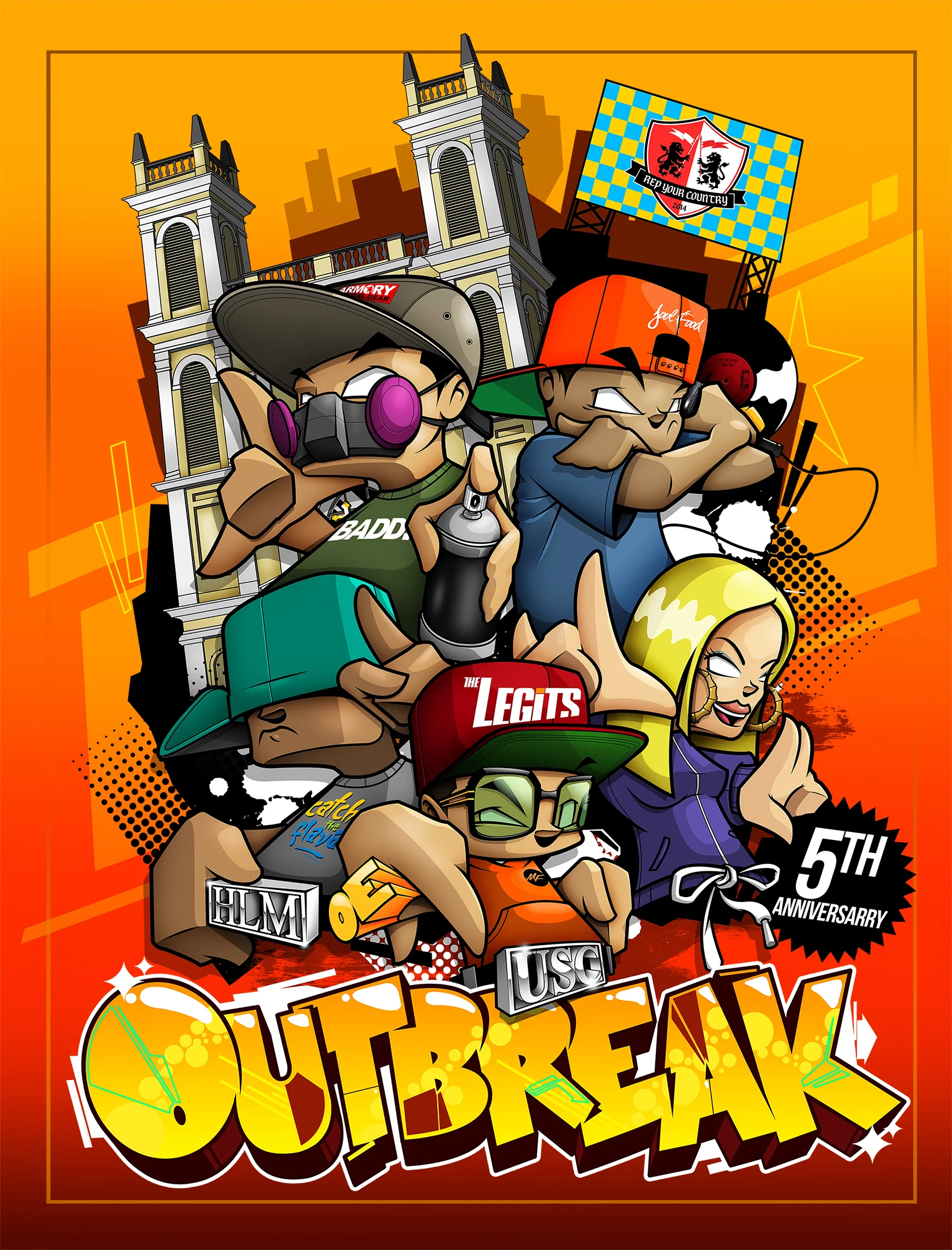 Character Collages — SPEN1