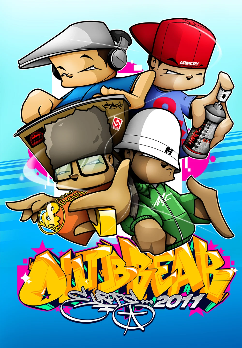 Character Collages — SPEN1