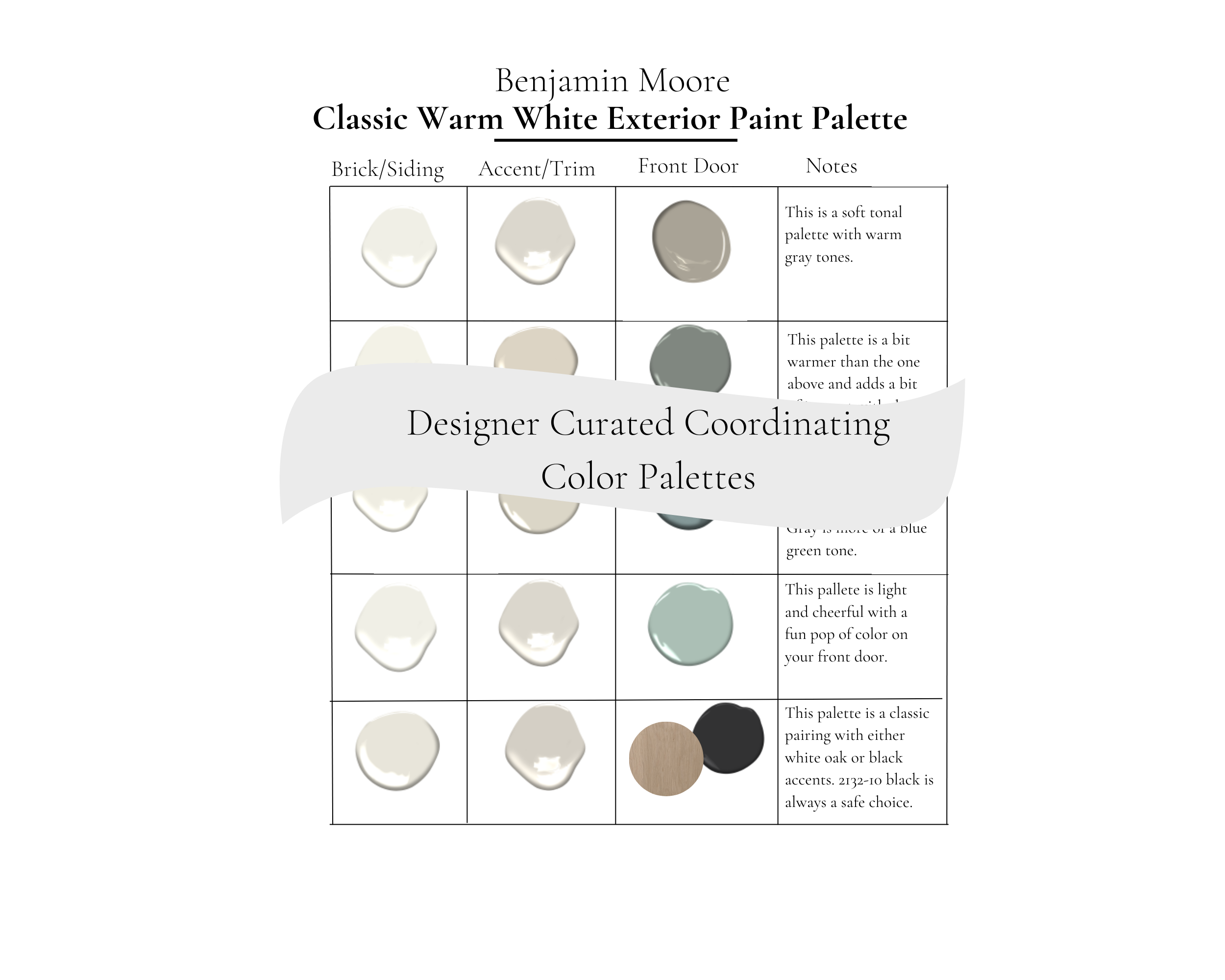 Warm White Exterior Paint Colors Benjamin Moore Exterior Neutral House ...