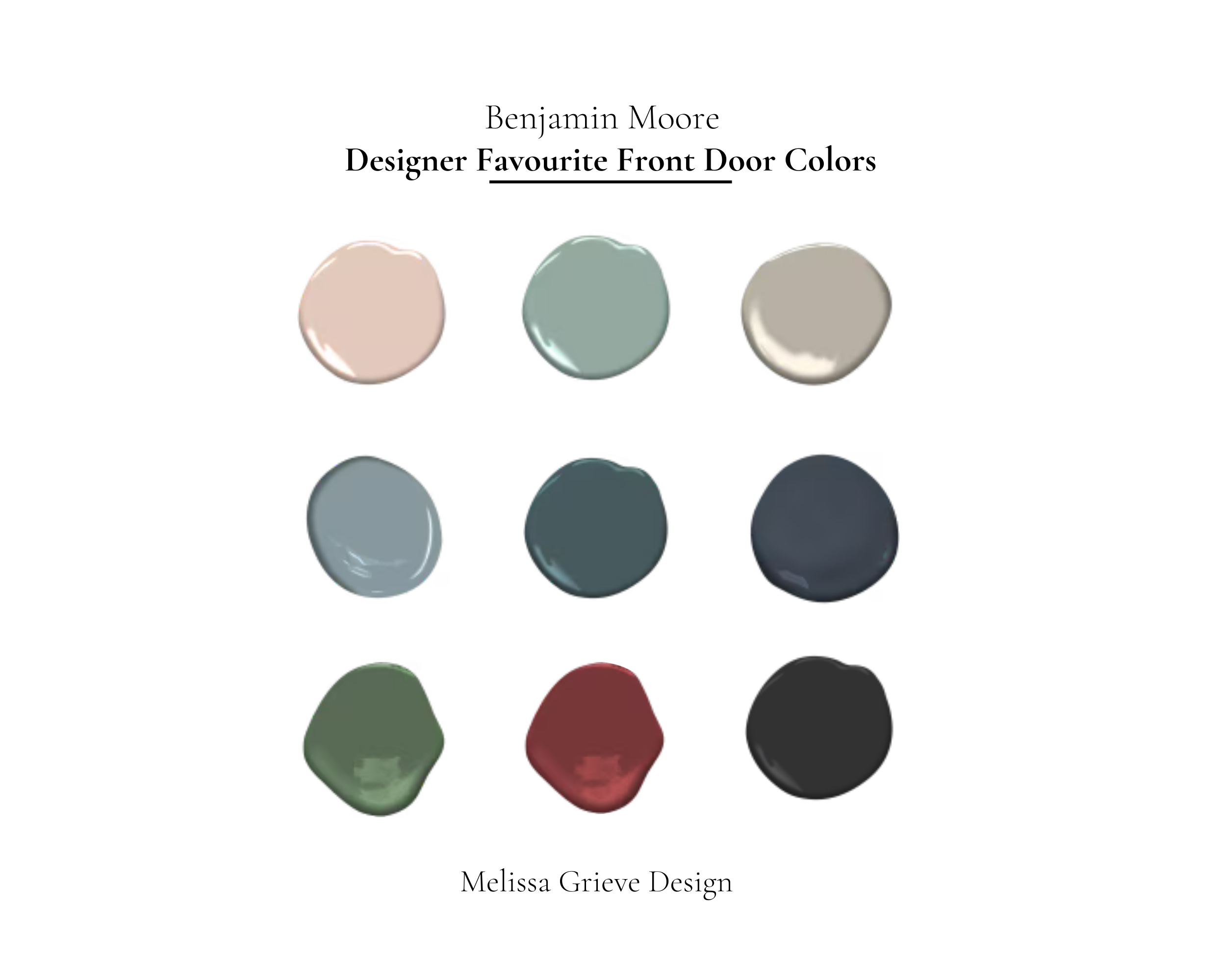 Benjamin Moore Door Paint Colors