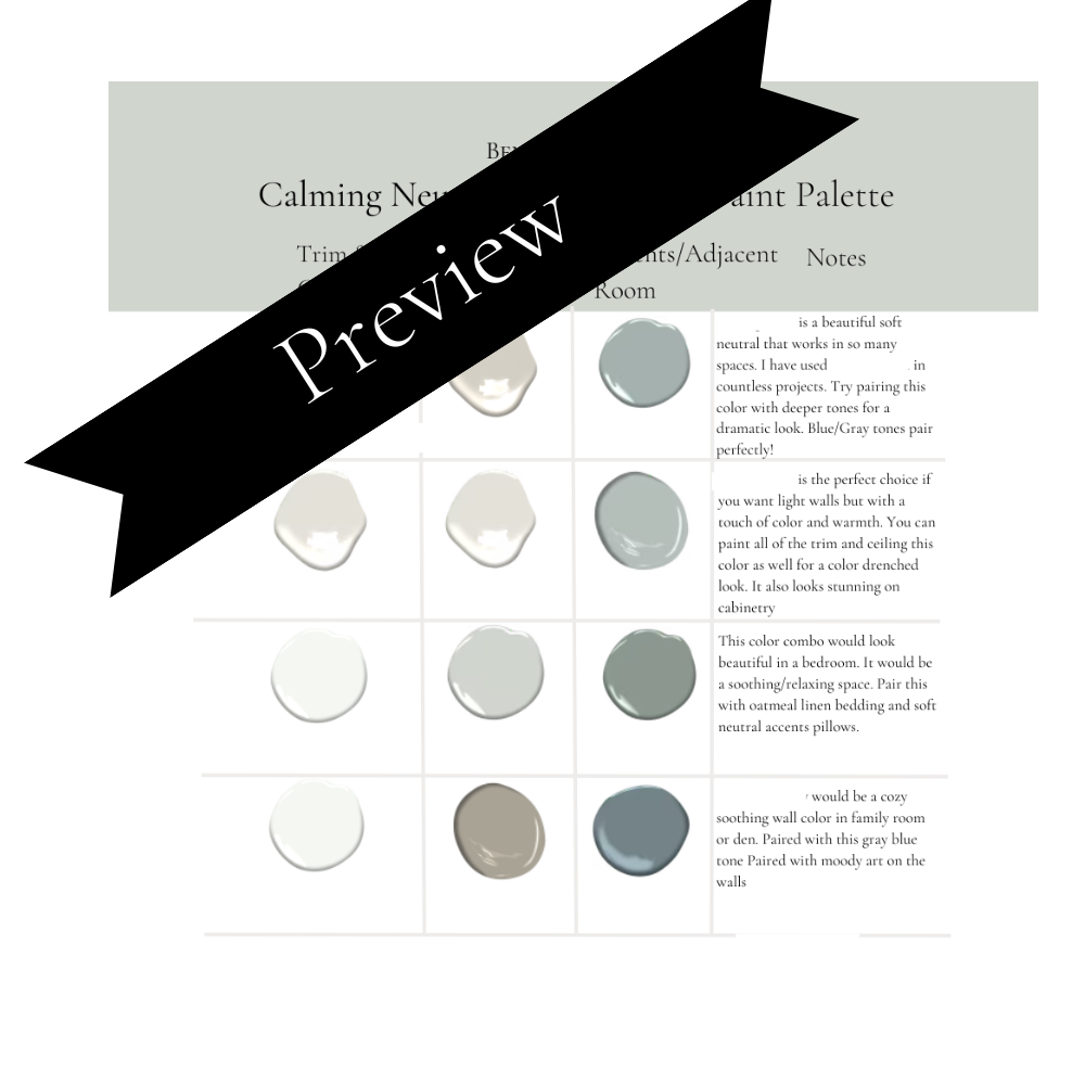 Warm Neutral Paint Palette Whole Home Color Scheme, Best Neutral Living ...