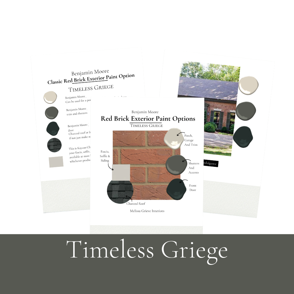 Red Brick Exterior Paint Color Benjamin Moore Paint Palette, Classic ...